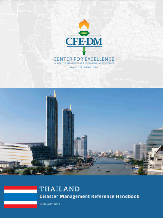 Thailand disaster management reference handbook 2022 | PreventionWeb