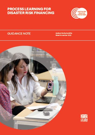 Process learning for disaster risk financing | PreventionWeb
