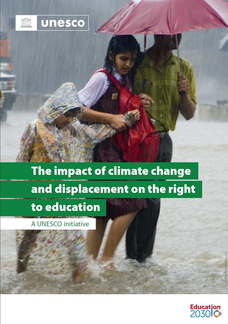 The impact of climate change and displacement on the right to education ...