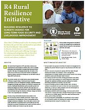 The R4 Rural Resilience Initiative | PreventionWeb
