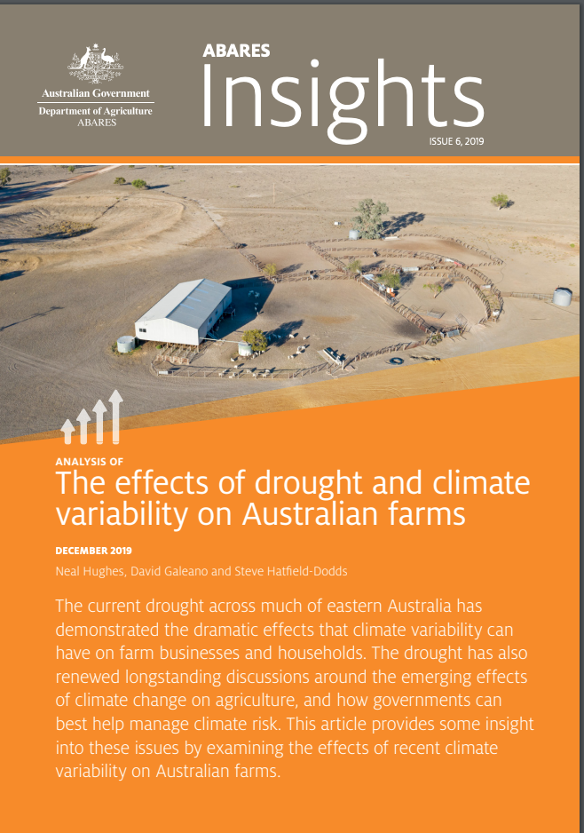 The effects of drought and climate variability on Australian farms ...