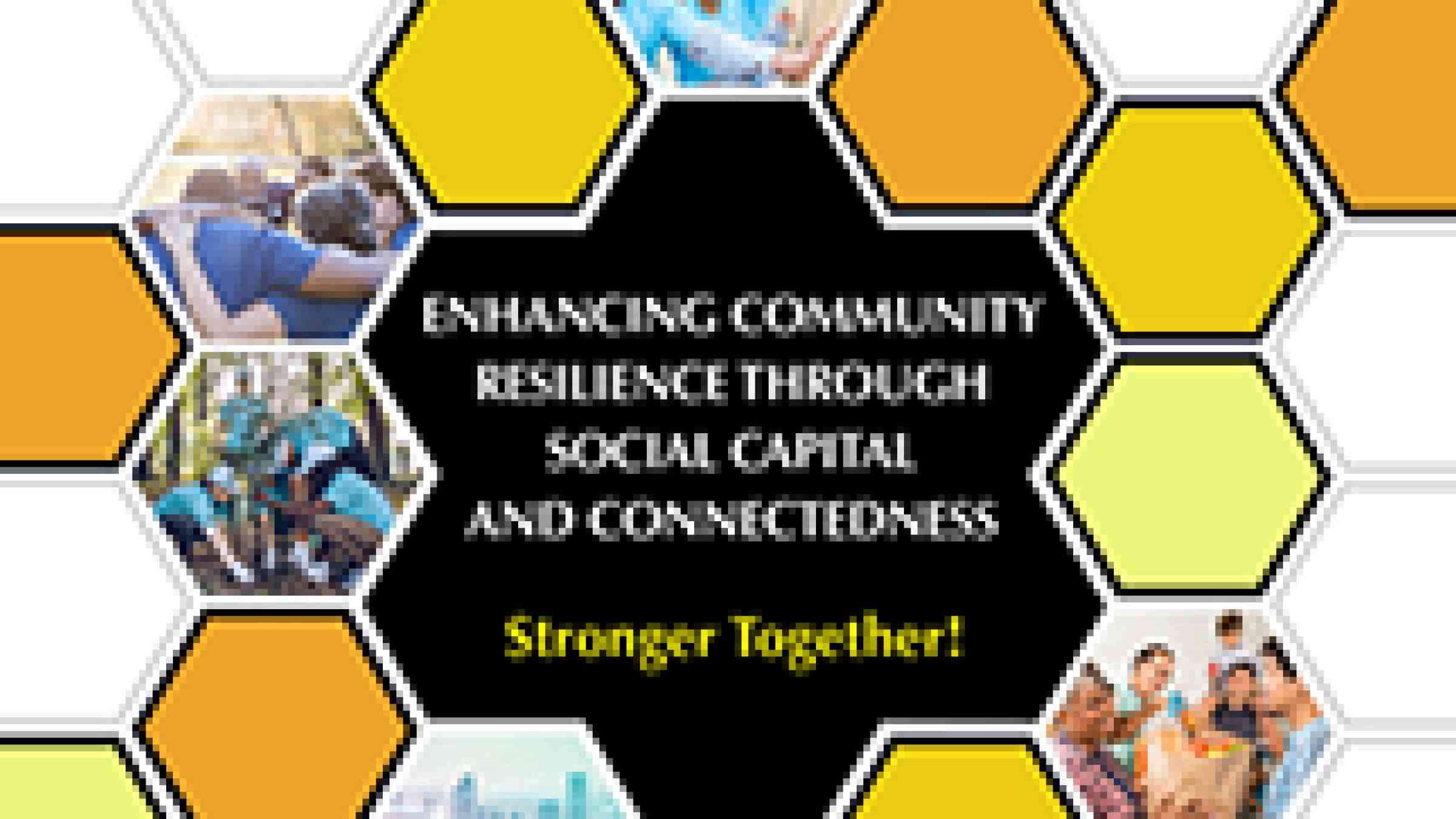 Enhancing community resilience through social capital and connectedness ...