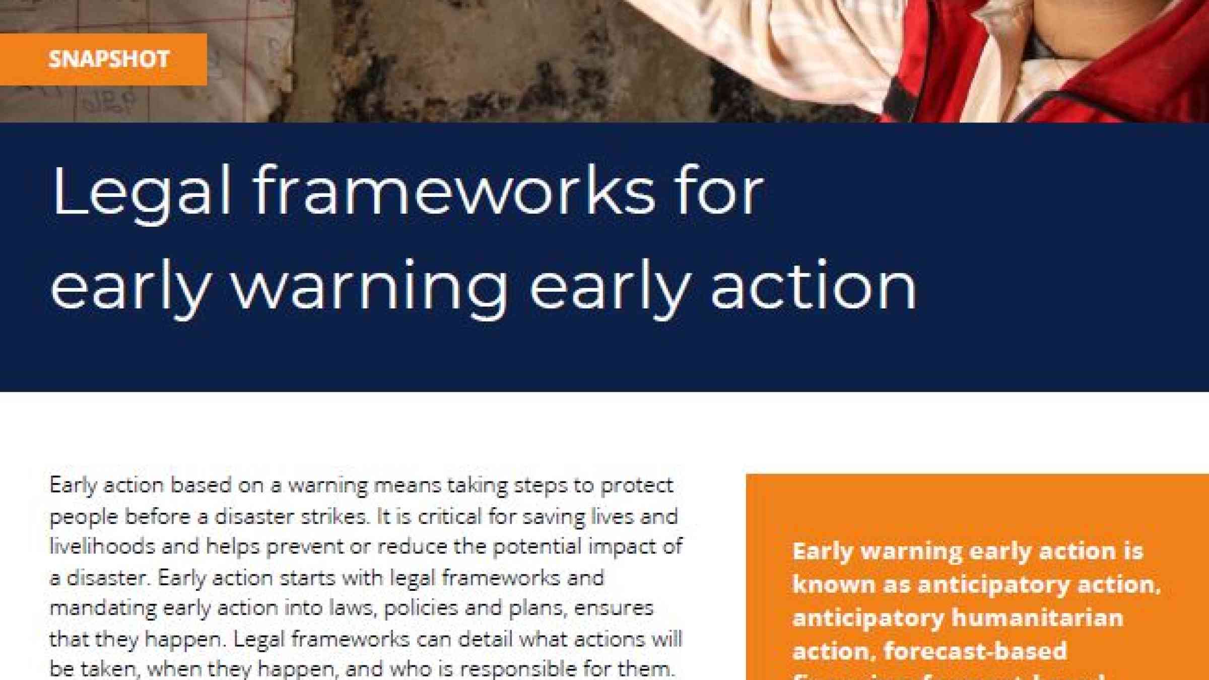 Legal frameworks for early warning early action | PreventionWeb Legal frameworks for early warning early action | PreventionWeb