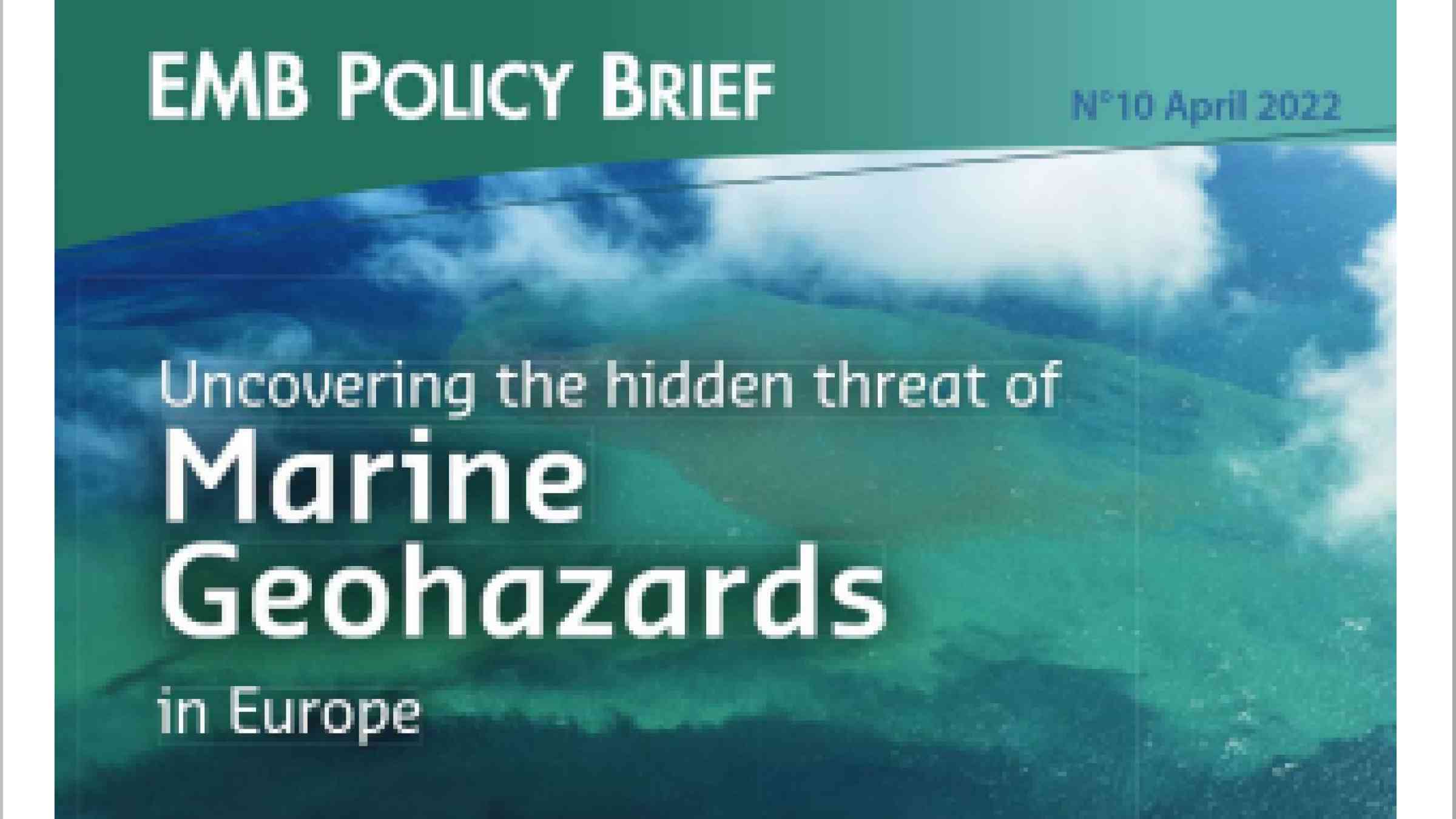 Uncovering the hidden threat of marine geohazards in Europe | PreventionWeb