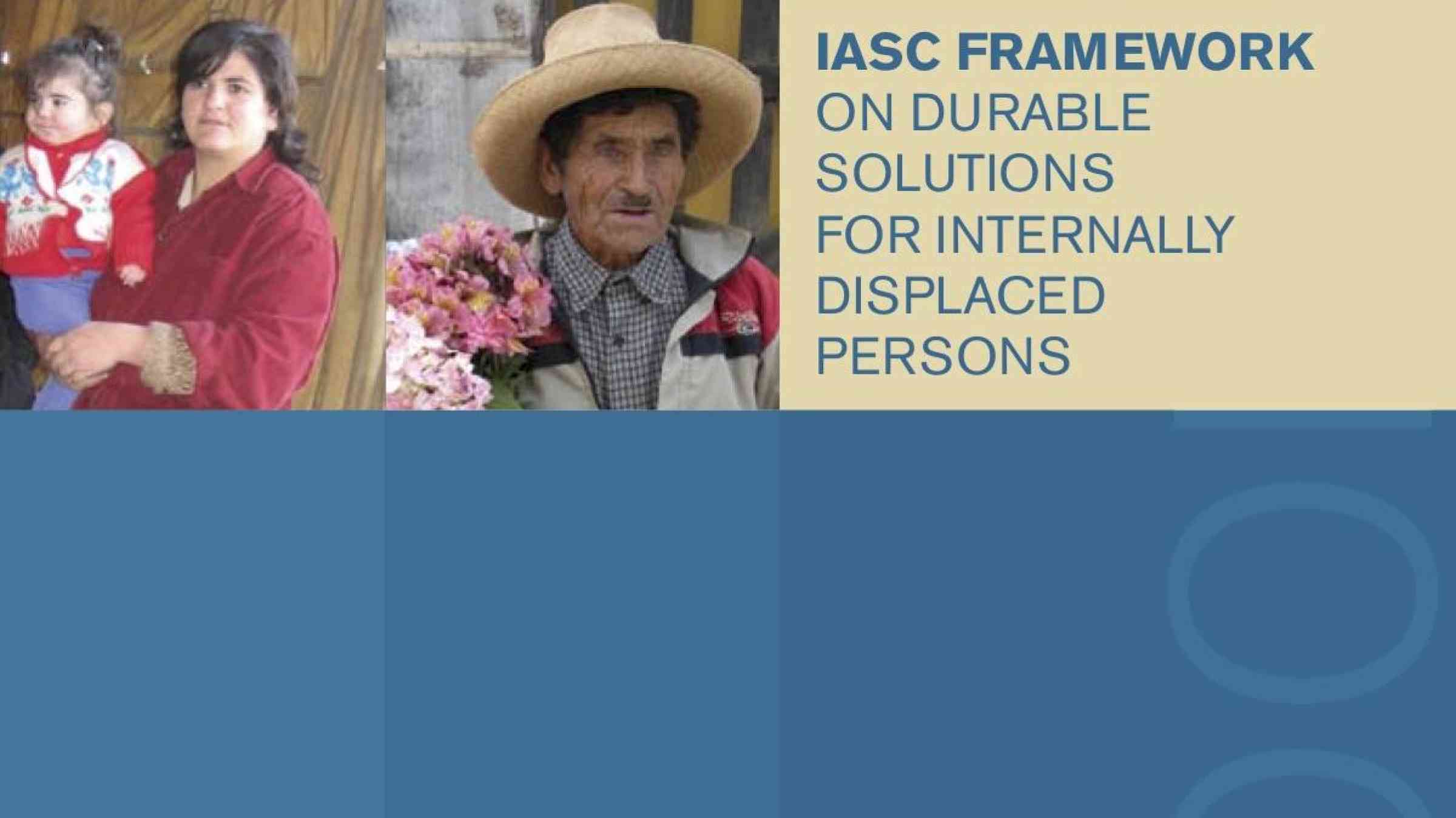 IASC Framework on durable solutions for internally displaced persons ...