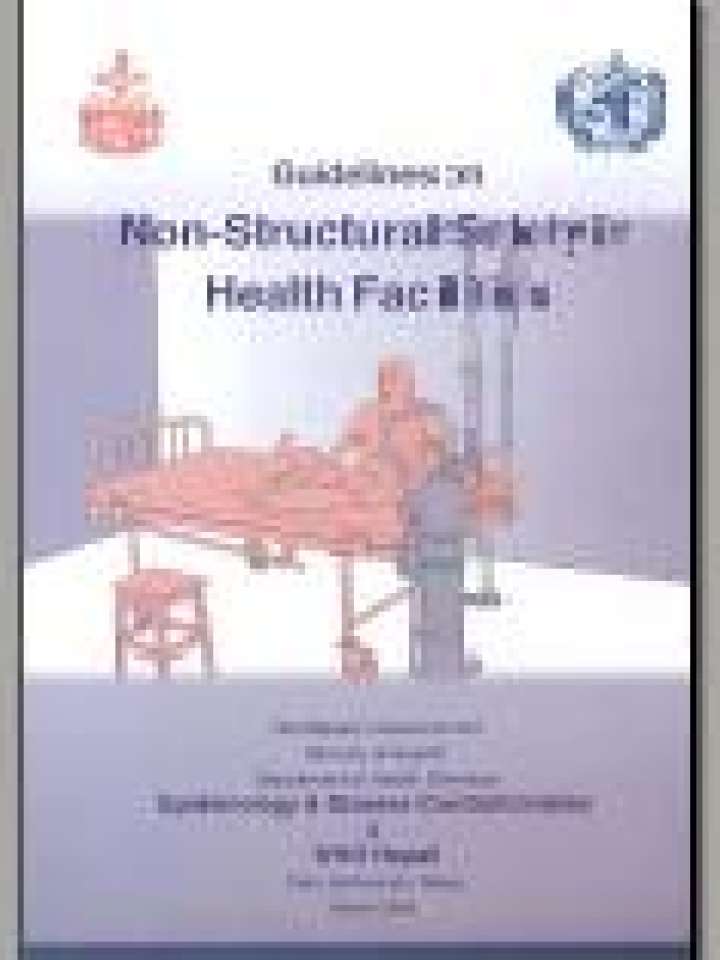 Guidelines on non-structural safety in health facilities | PreventionWeb