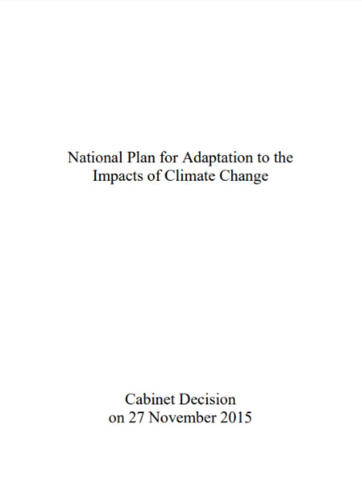 Japan: National plan for adaptation to the impacts of climate change ...