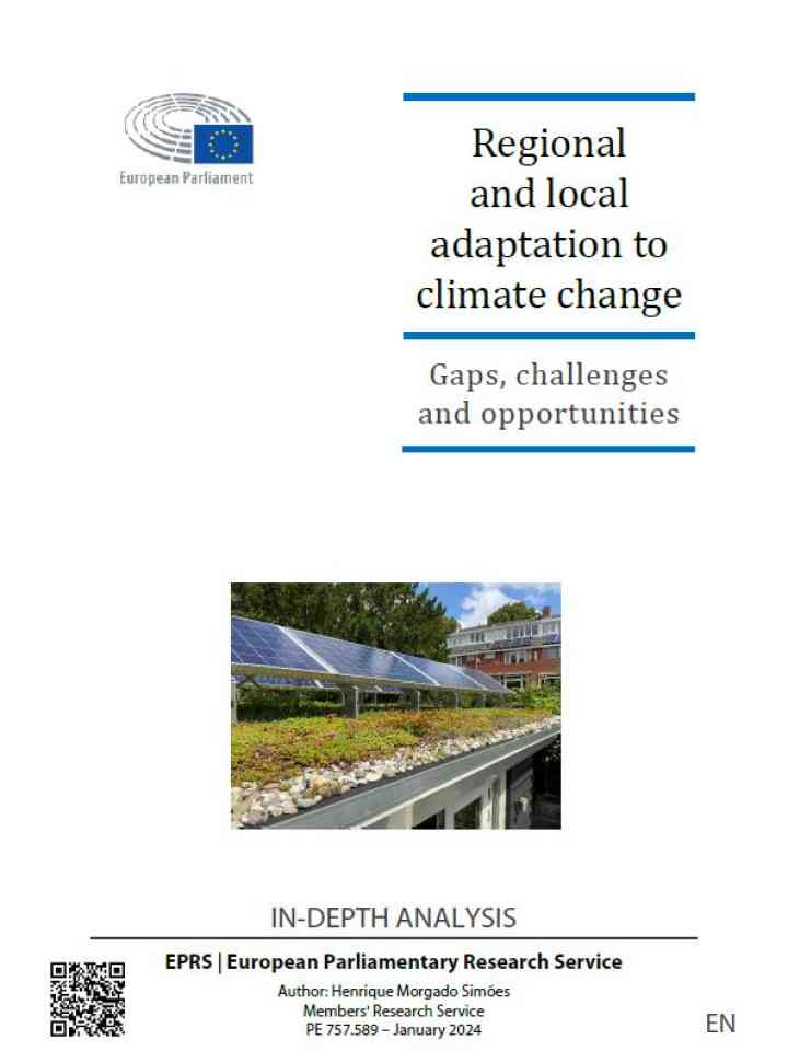 Regional and local adaptation to climate change: Gaps, challenges and ...