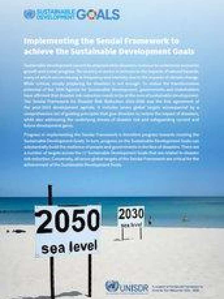 Implementing the Sendai Framework to achieve the Sustainable ...