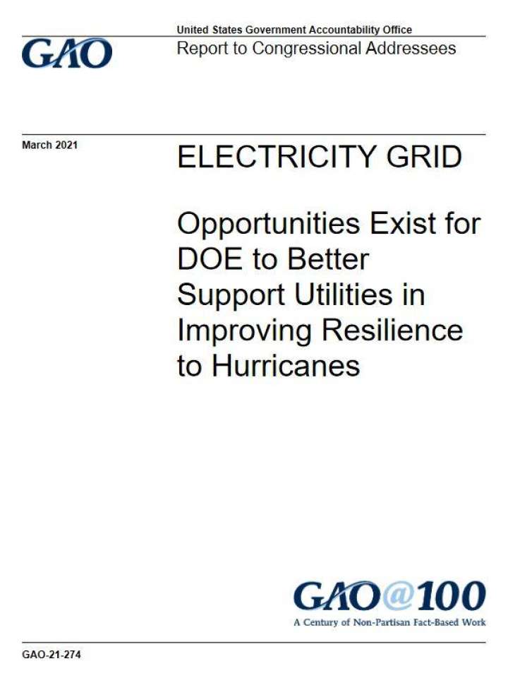 United States Government Accountability Office | PreventionWeb